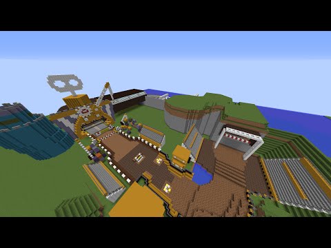 Mario Kart Wii- Toad's Factory Minecraft Map