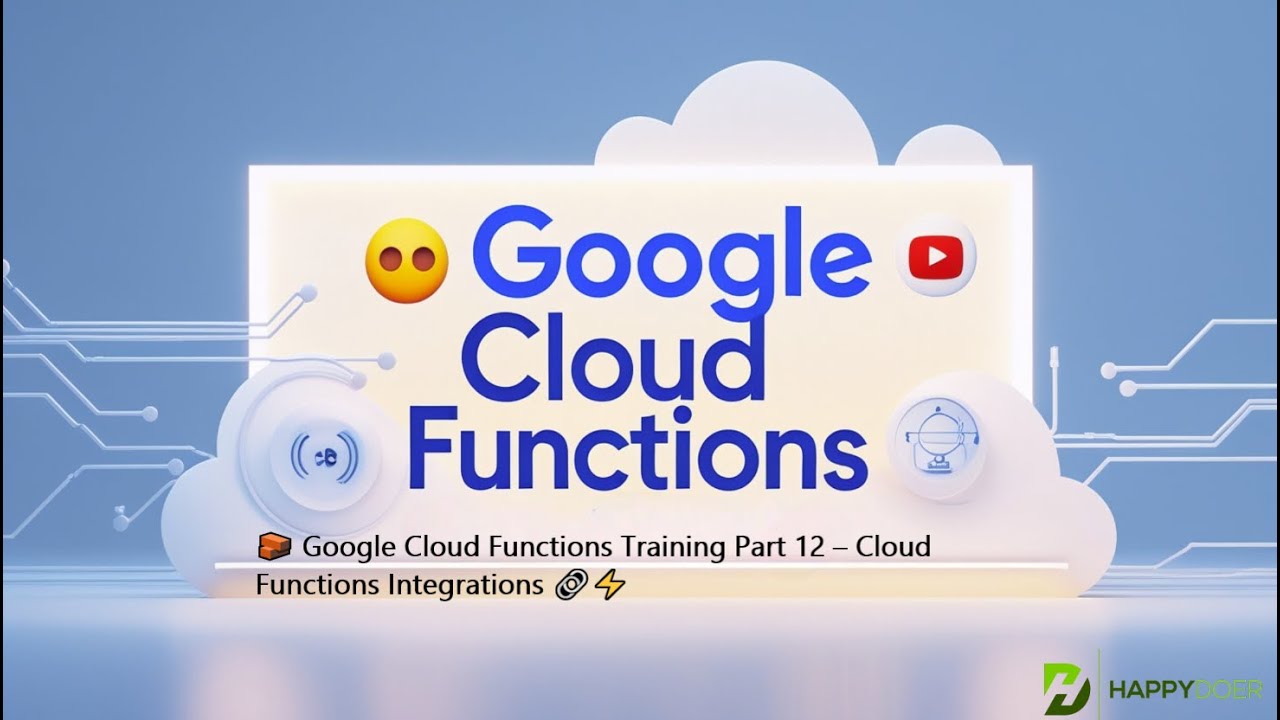 🧱 Google Cloud Functions Training Part 12 – Cloud Functions Integrations 🔗⚡