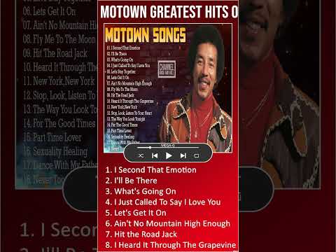 Motown Greatest Hits Of The 70s - Smokey Robinson, Jackson 5, Marvin Gaye, Al Green, Luthe #shorts
