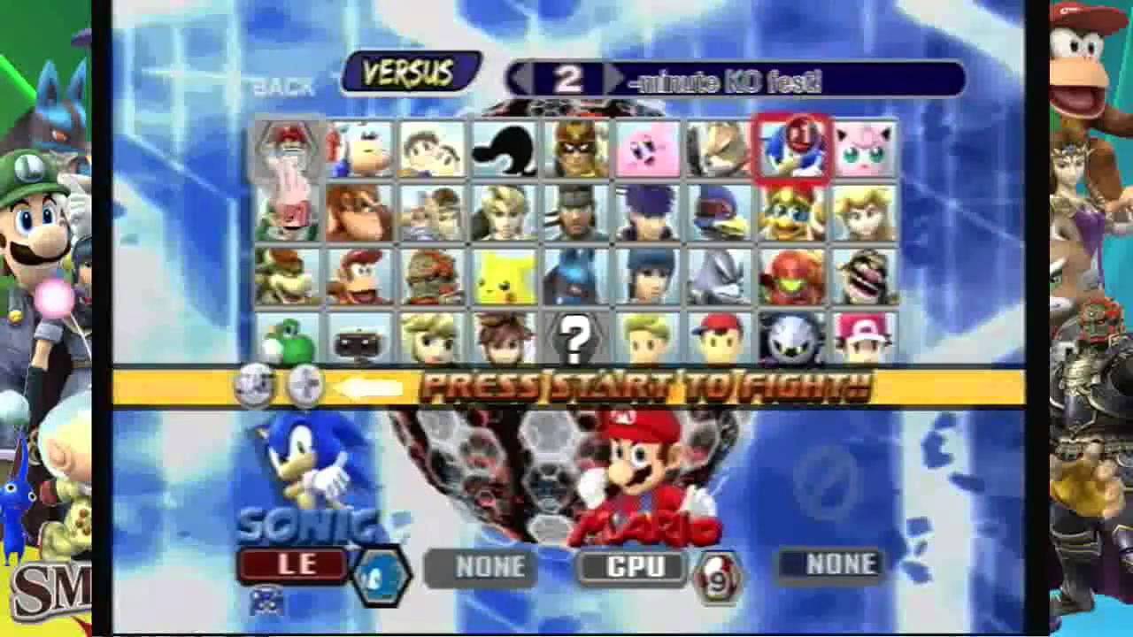 SSBB: CSS Menu (WIP)