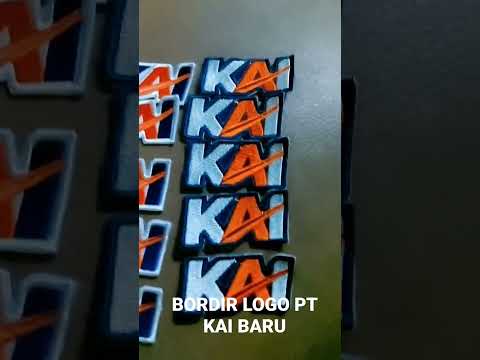 BORDIRAN LOGO PT KAI BARU 3 VARIAN 4.900~11.900 CS WA 081218711818