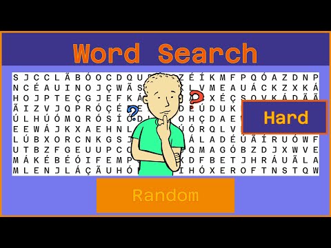 Word Search - Challenge 11/10/2022 - Hard - Random