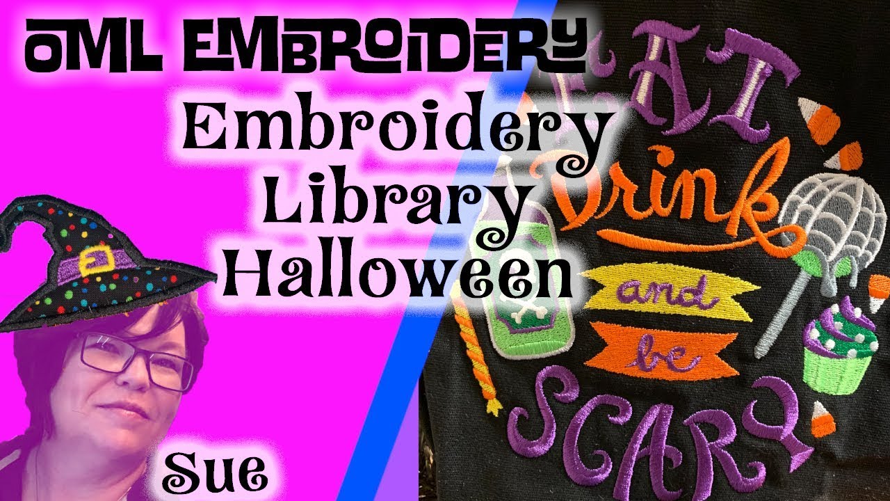 Embroidery Library:Halloween machine embroidery design gift 🎃