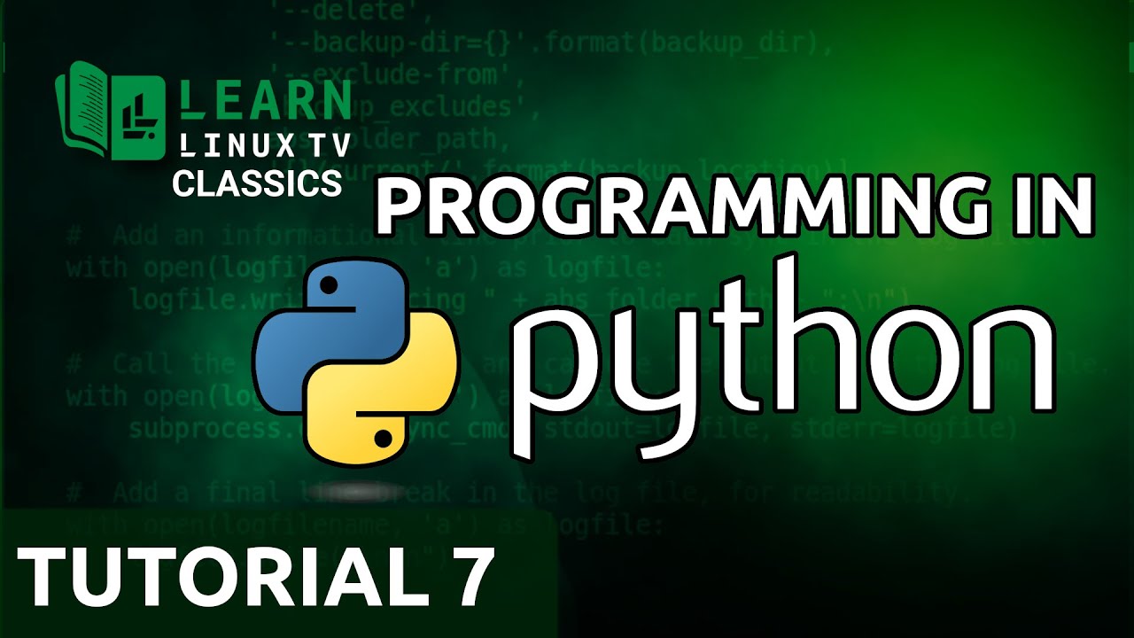 Coding in Python 07 - Additional String Methods (Learn Linux TV Classics)