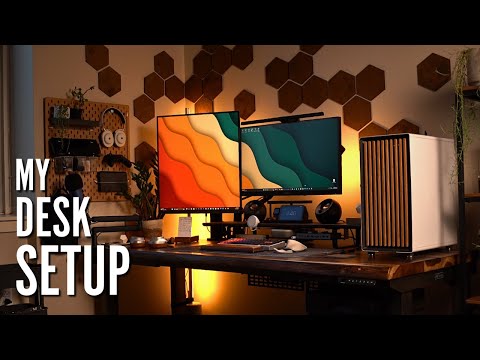 My 2025 Desk Setup – Cozy, Productive, & STILL Not Perfect (FULL TOUR)
