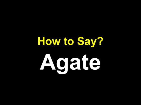 How to Pronounce Agate | Episode 1313