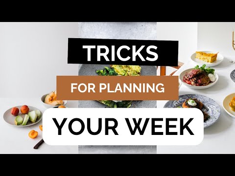 HEALTHY MEAL Planning: HOW TO ORGANIZE Your Week Like a PRO