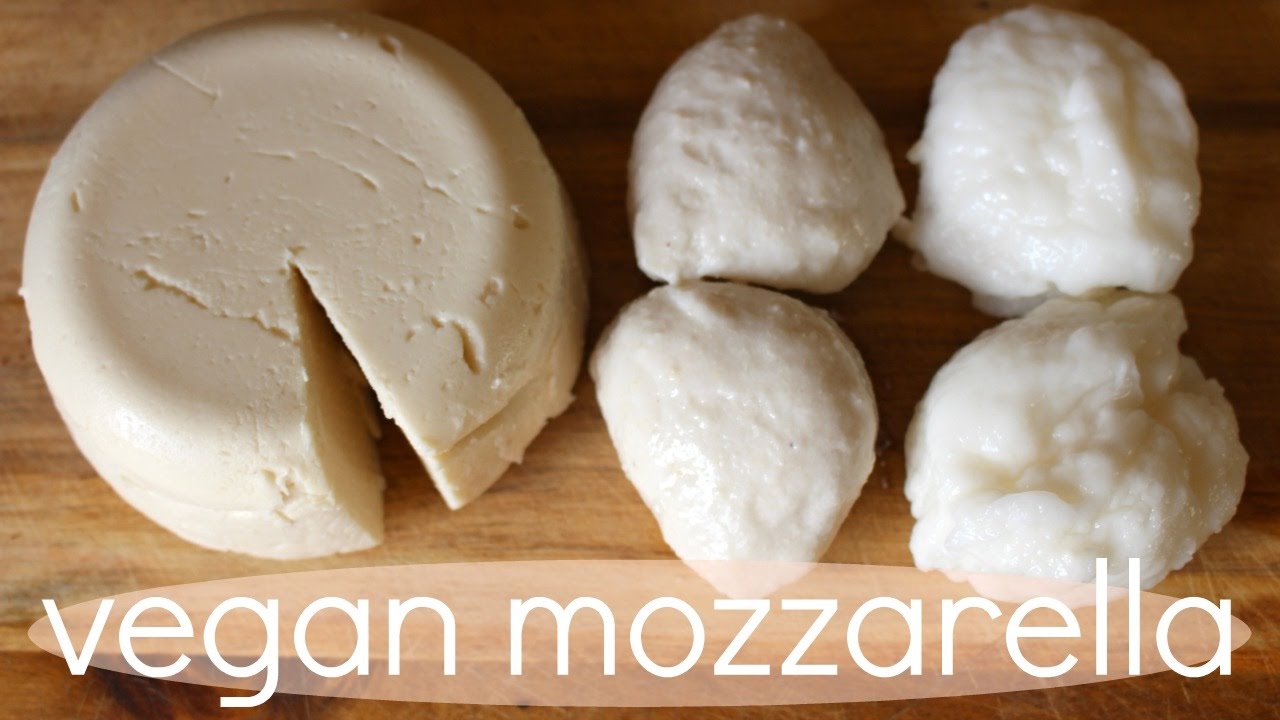 VEGAN MOZZARELLA // Recipe & Taste Test w/ Plantriotic