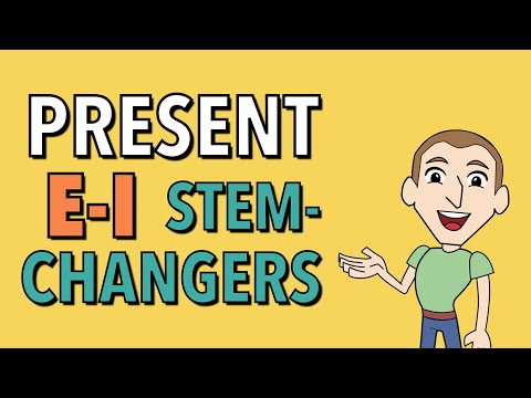 Spanish Bite - E-I Stem-changing verbs (Present Tense)