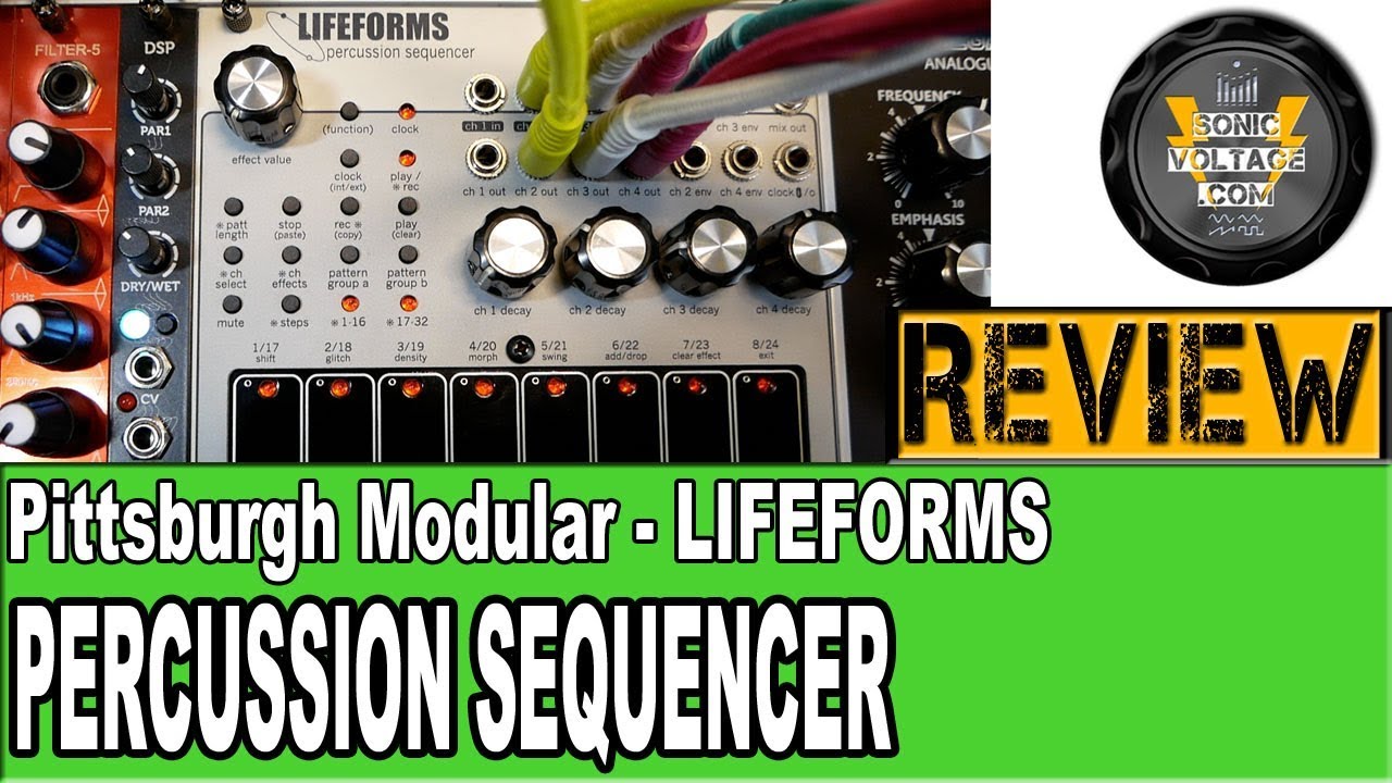 Pittsburgh Lifeforms Percussion Sequencer Review Demo Tutorial Patches (All Features)