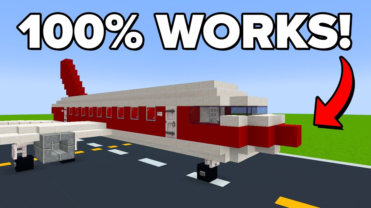 How to build a WORKING Airport in Minecraft! ️ - Minecraft Builders