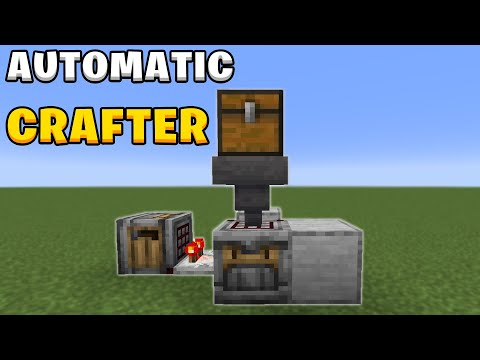 How to make a automatic crafter in Minecraft 1.21