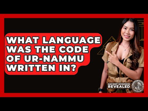 What Language Was The Code Of Ur-Nammu Written In? - Ancient Wonders Revealed