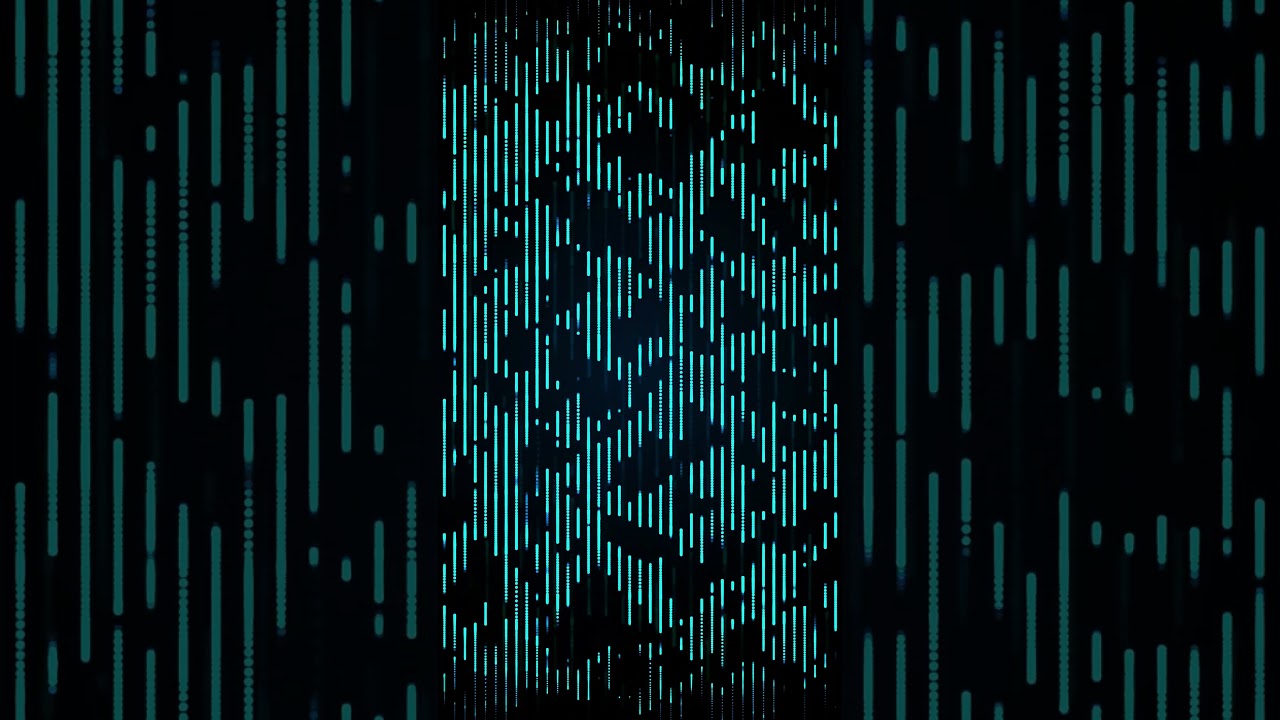 #4K #loop Animation #Background #Futuristic hi tech graphic user interface digital code display