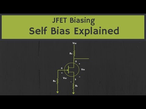 JFET: Self Bias Configuration Explained (with Solved Examples) Video Lecture - Crash Course ...