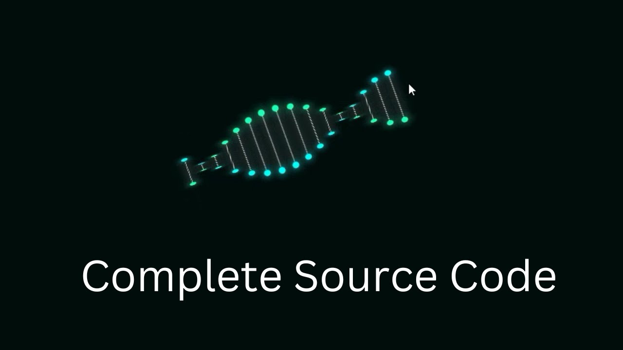 DNA Animation with Source Code Pure CSS| CodingWithRohani