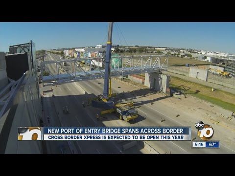 New Port of Entry bridge spans across border
