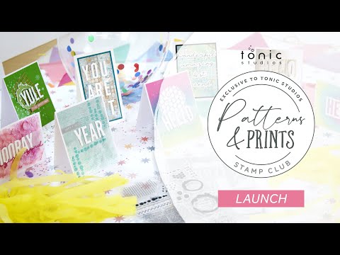 LAUNCH - Patterns & Prints | Stamp Club