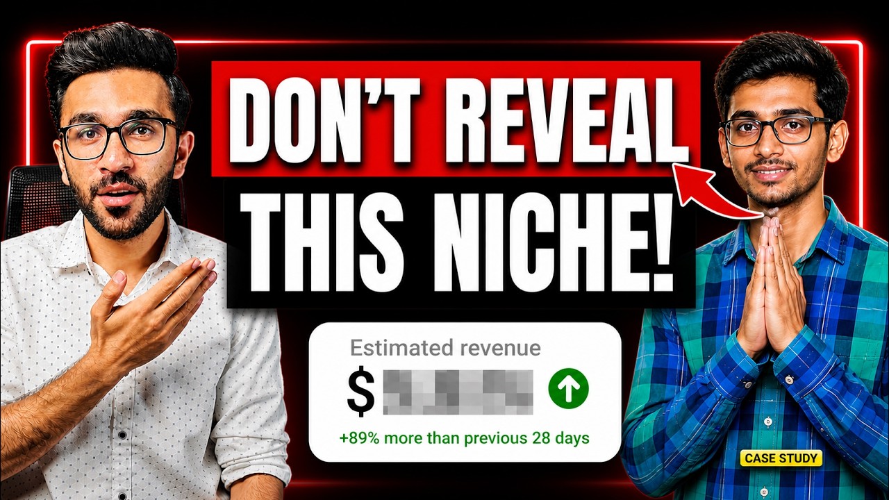 His Faceless Channel Got Monetized in Just 8 Days With This Secret Niche!! Case Study