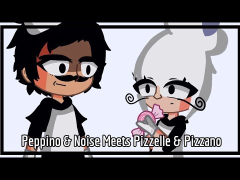Peppino & Noise Meets Pizzelle & Pizzano || Pizza Tower & Sugary Spire