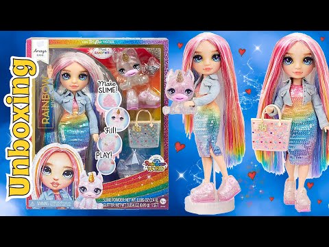 🔥 Unboxing 💙 Muñeca RAINBOW HIGH Amaya Raine