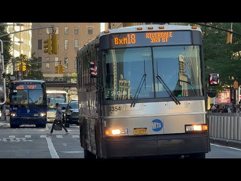 MTA & NJT Bus | Bus Action In The Area Of Downtown Manhattan