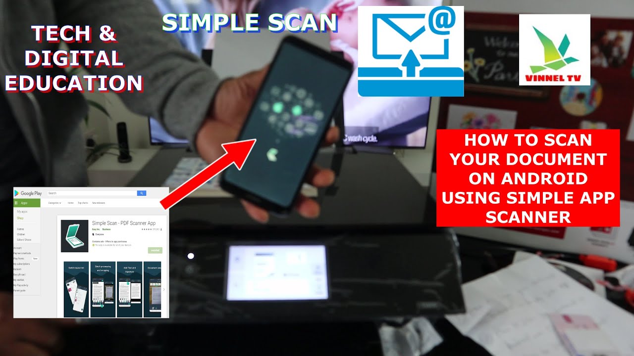 HOW TO SCAN YOUR DOCUMENT ON ANDROID USING SIMPLE SCAN APP