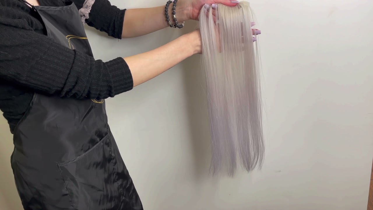 What does silver shampoo and purple treatment do to golden blonde hair?
