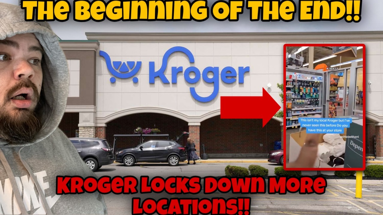 Kroger Lockdown Begins !!!