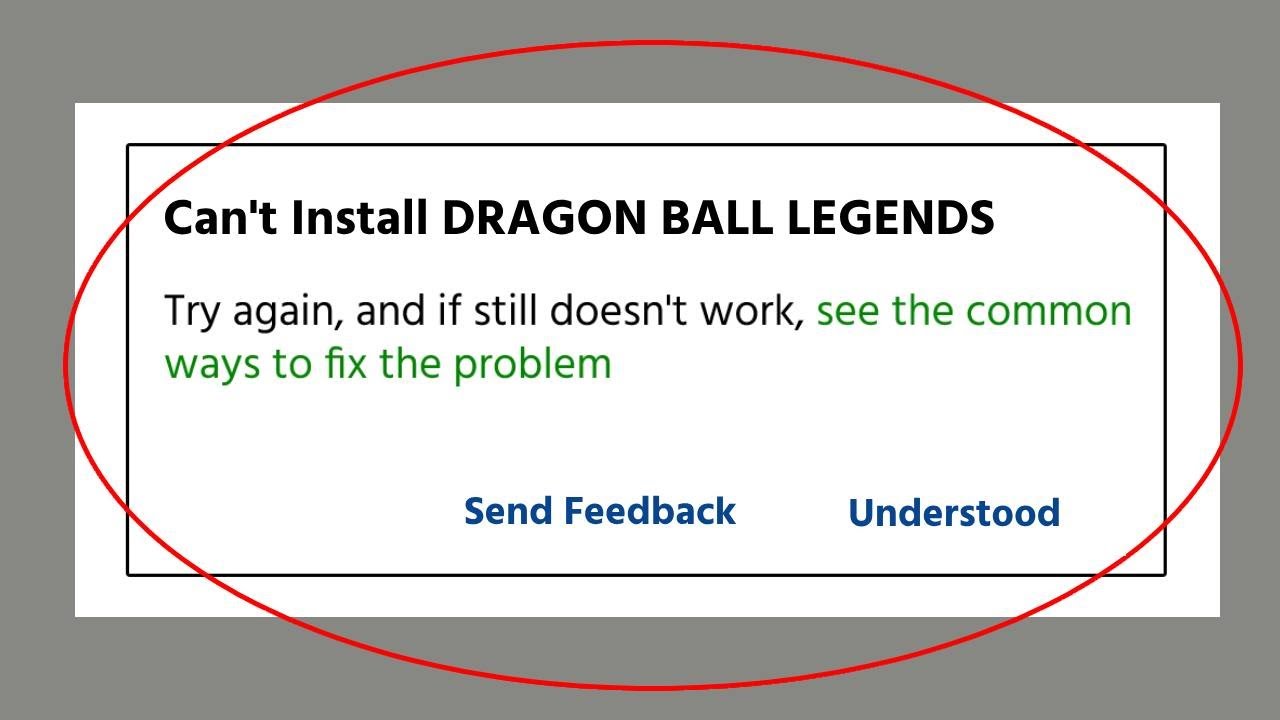 How to Fix Can't Install Dragon Ball Legends App on Google Playstore