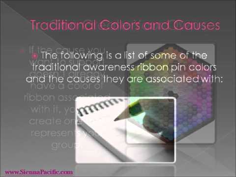 Awareness Ribbon Pins And Their Meanings