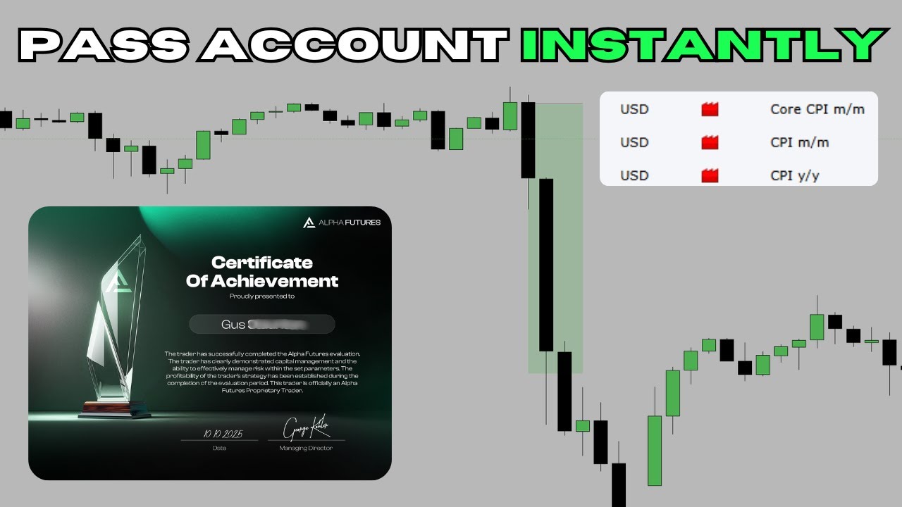 How To Pass Your Funded Account INSTANTLY | Red Folder News Trading Strategy