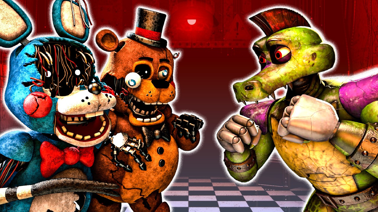 FNAF: Security Breach vs Withered Toys REMATCH