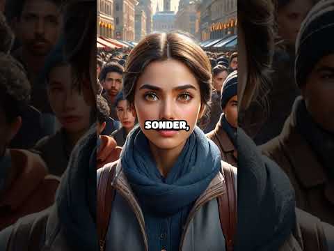 Expand your vocabulary with the fascinating word 'Sonder' - a term for realizing that each passerby