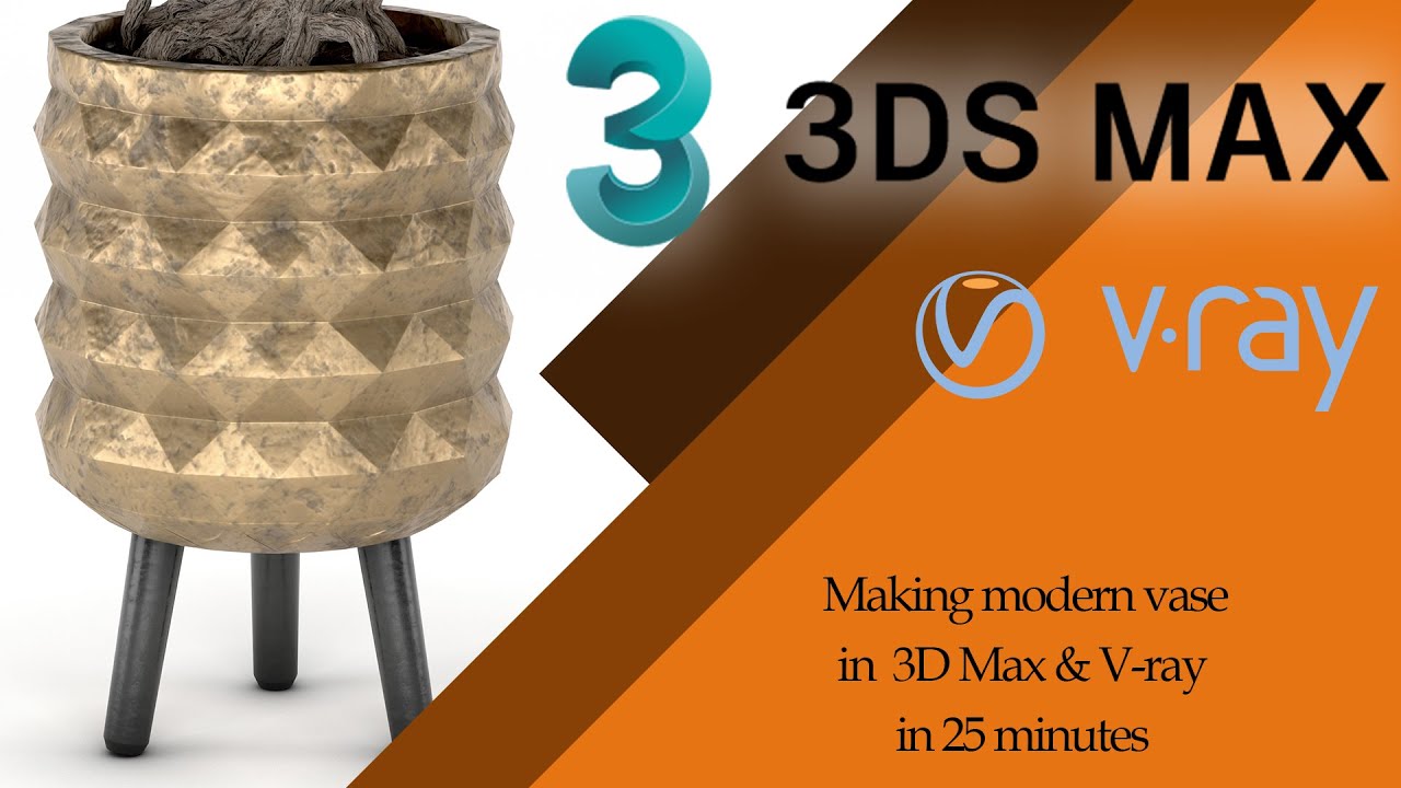 Mastering 3D Max: Creating a Sleek Modern Vase - Step-by-Step Tutorial