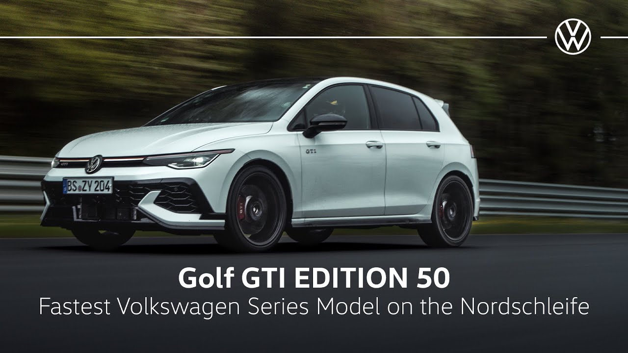 2026 VW Golf GTI Edition 50 Breaks a Nurburgring Lap Record You Never Knew Existed - autoevolution