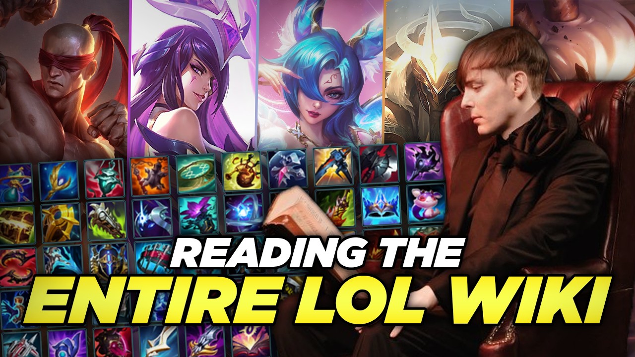Reading The ENTIRE League of Legends Wiki in One Go