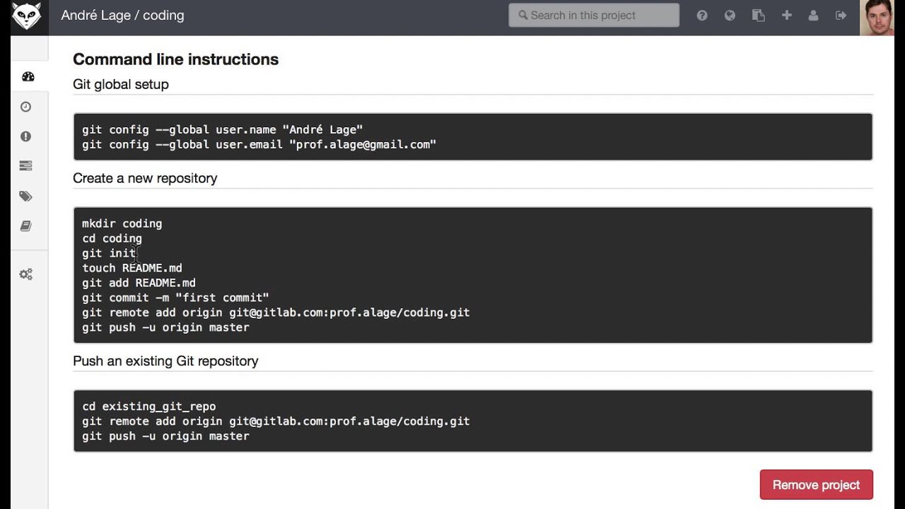 Git and gitlab.com - Part 1
