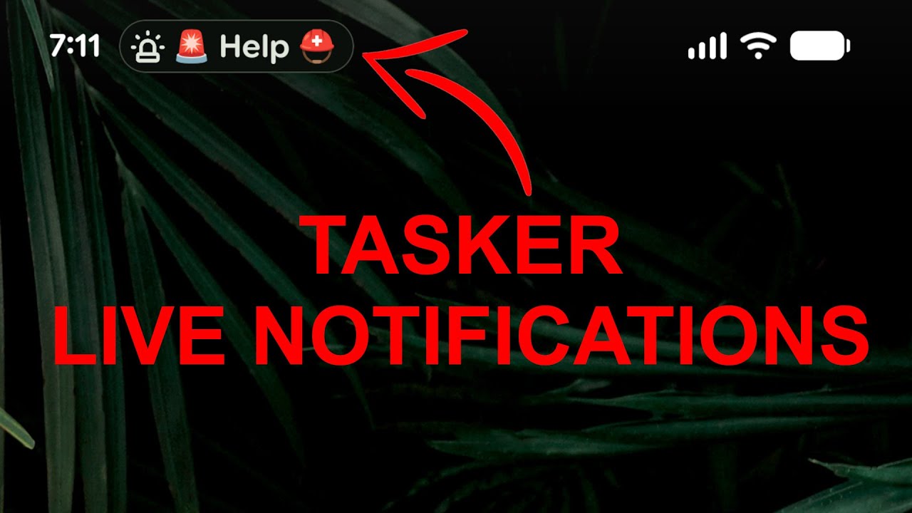Tasker - Live Update and Grouped Notifications
