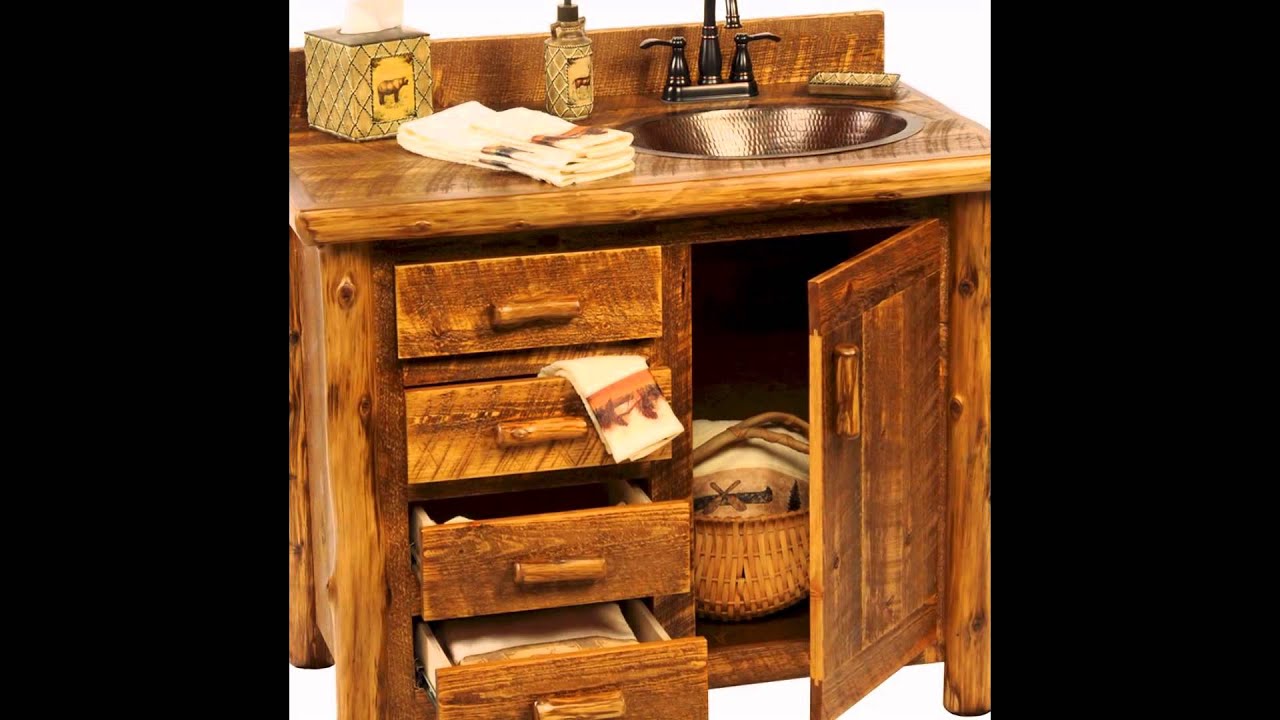 Rustic Bathroom Vanities