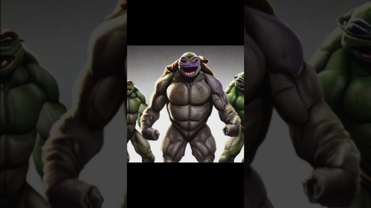 Stable Diffusion Real Creepy Teenage Mutant Ninja Turtles Part 1