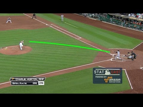 SF@PIT: Statcast tracks Morton's nasty curveballs