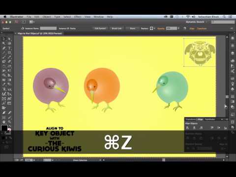 N.S.L: WEEK 103 – Adobe Illustrator CC: “Align Key Object” | Sebastian ...