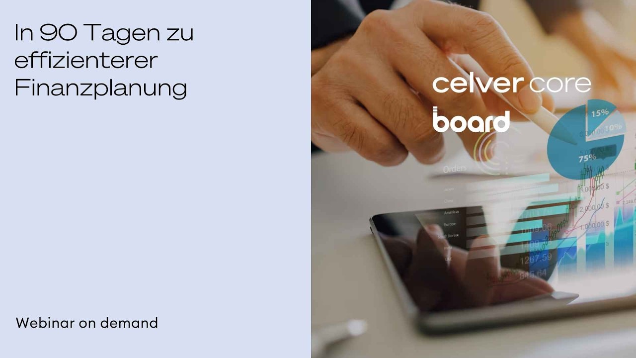 Webinar: In 90 Tagen zu effizienterer Finanzplanung