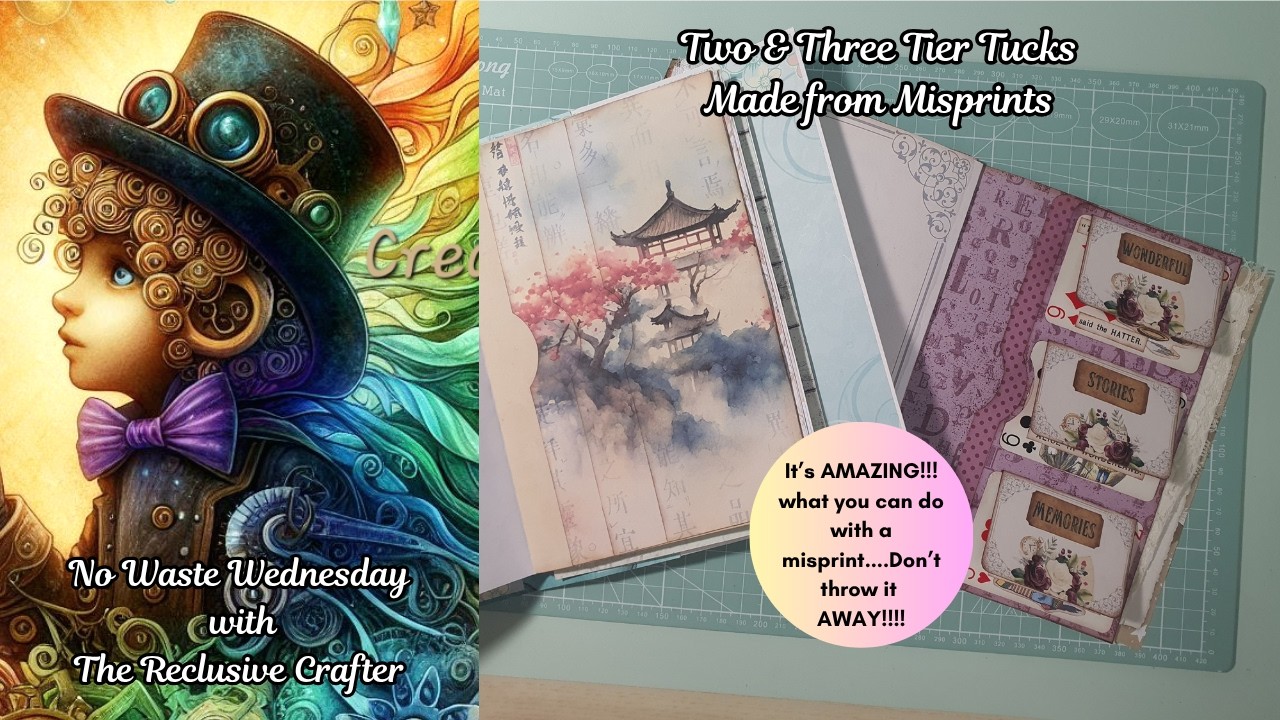 WOW! Turn Misprints into AMAZING Interactive Journal Pages!!!
