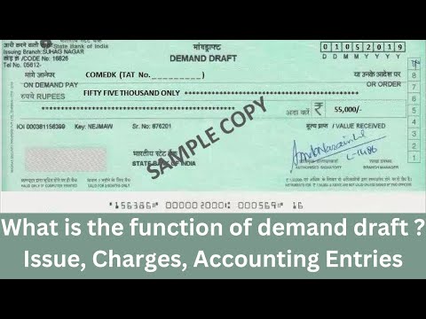 HOW TO PREPARE DEMAND DRAFT IN BANKS | HOW TO BECOME MASTER IN RETAIL BANKING #demanddraft #dd