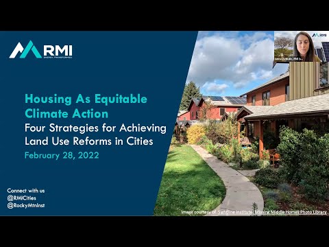 Housing as Equitable Climate Action: Four Strategies for Achieving Land Use Reforms in Cities