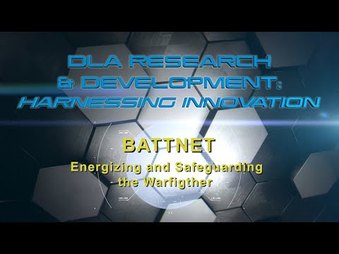 DLA Research & Development: BATTNET Energizing and Safeguarding the Warfighter (open cap)(no emblem)
