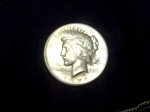1921 Peace Dollar