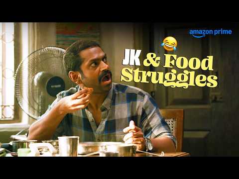 JK Is A Foodie ЁЯШЛ | Sharib Hashmi, Manoj Bajpayee | The Family Man | Prime Video India